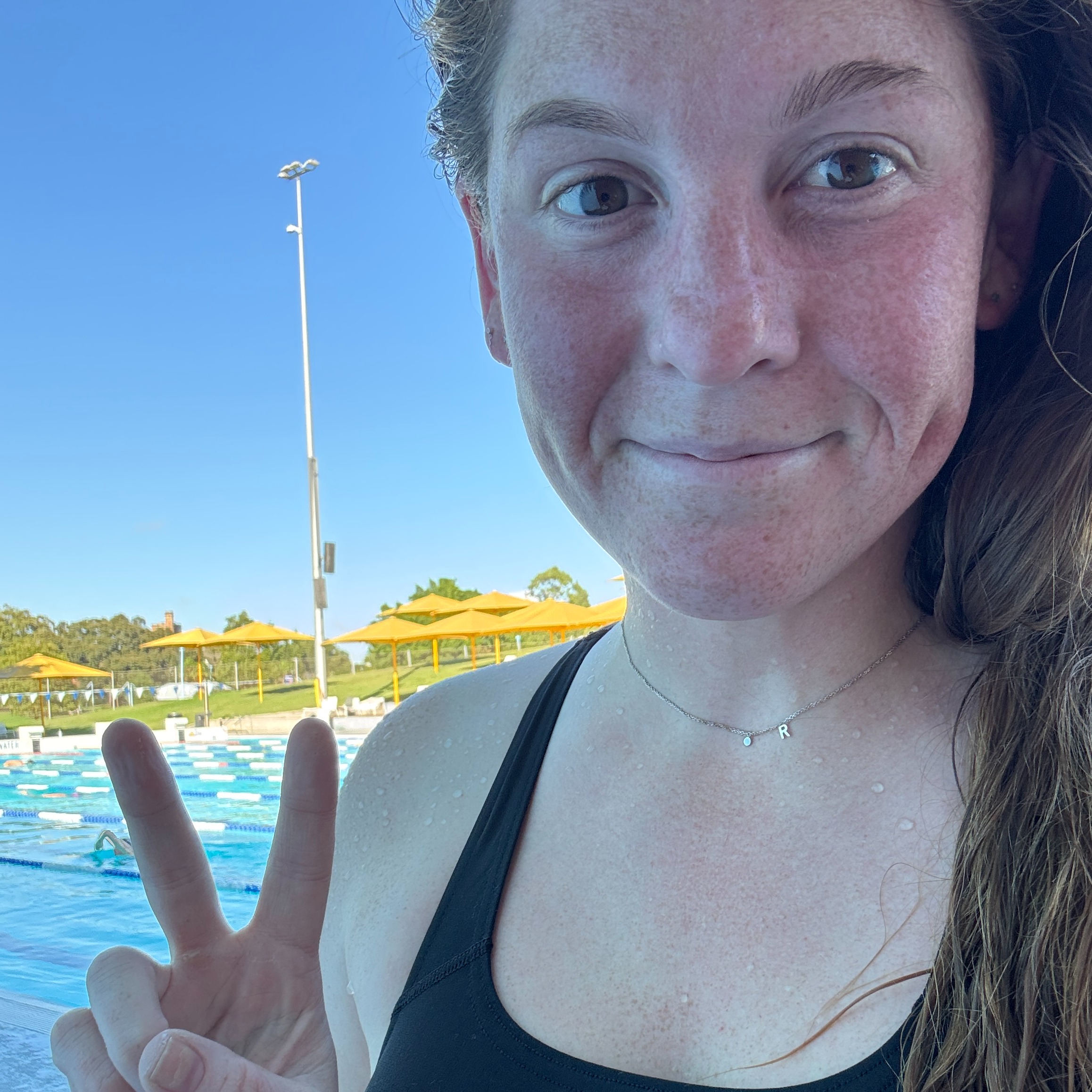 Rach can swim - Splash the Stigma